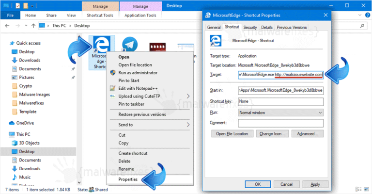 Remove Hijacker from Microsoft Edge Browser - MalwareFixes