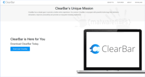 How to Remove ClearBar - MalwareFixes