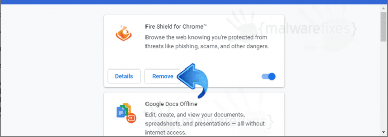 Remove Fire Shield for Chrome - MalwareFixes