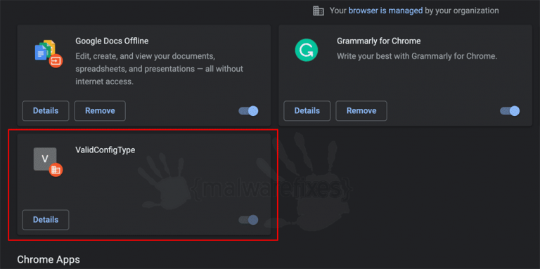 How to Remove ValidConfigType from Mac - MalwareFixes