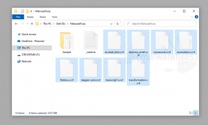 Xcvf Ransomware Removal (Recover .xcvf files) - MalwareFixes
