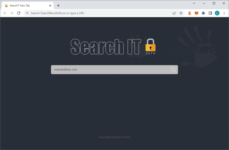 How to Remove SearchIT New Tab - MalwareFixes