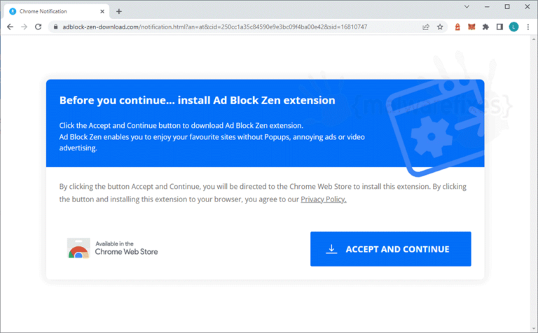 Ad Block Zen: Analysis and Removal Guide - MalwareFixes