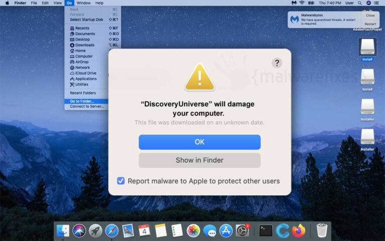 How to Remove DiscoveryUniverse (Mac) - MalwareFixes