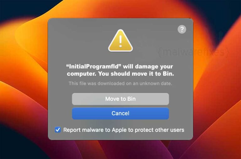 How to Remove InitialProgramfld (Mac) - MalwareFixes